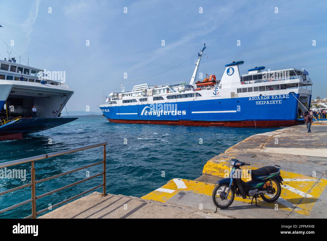 Ferry boats cruise ship Stock Photo - Alamy