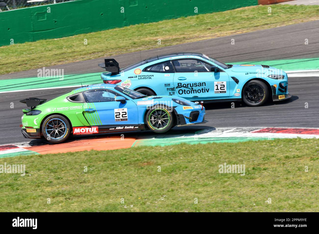 FANATEC GT WORLD CHALLENGE 23 April 2023 in MONZA, Italy, GT4 Series ...