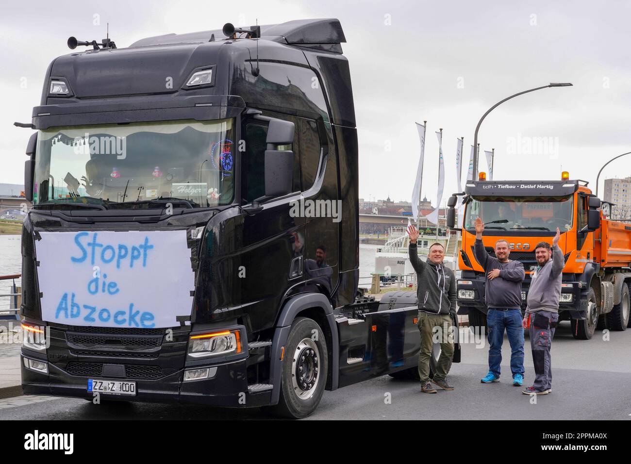 In protest high fuel prices hi-res stock photography and images - Alamy