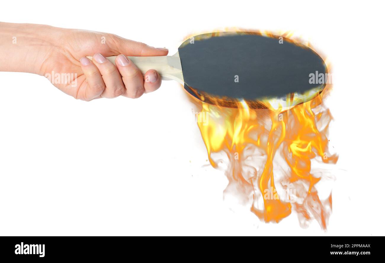 Fire paddle Cut Out Stock Images & Pictures - Alamy