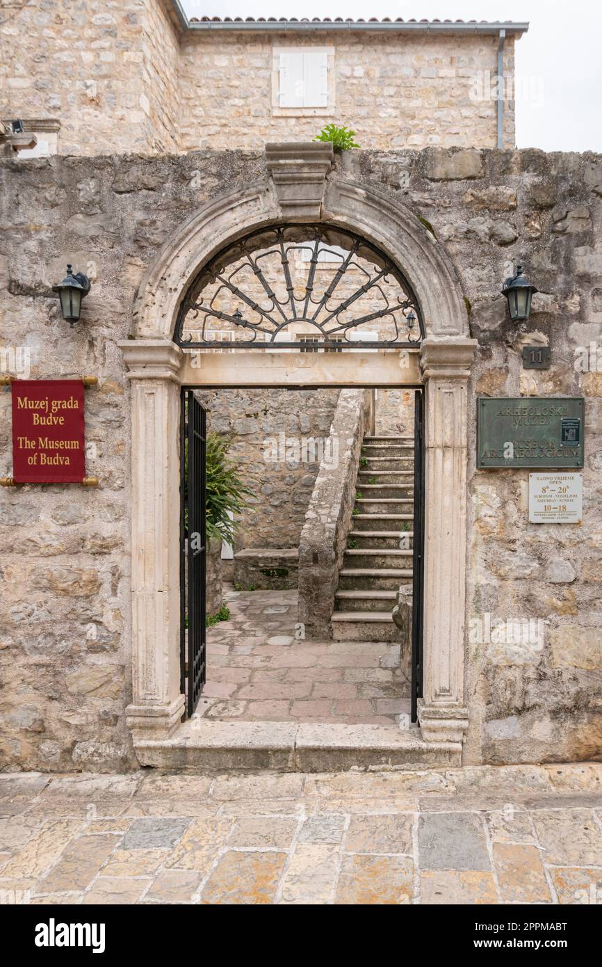 Museum of Budva, Montenegro Stock Photo - Alamy
