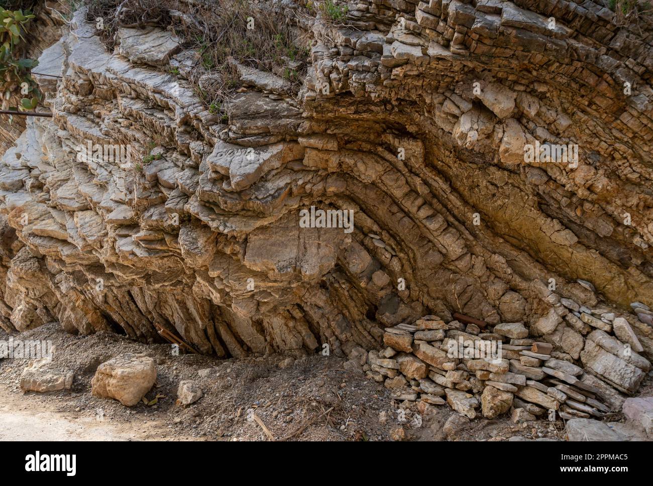 Ancient Rock Formations Stock Photo - Alamy