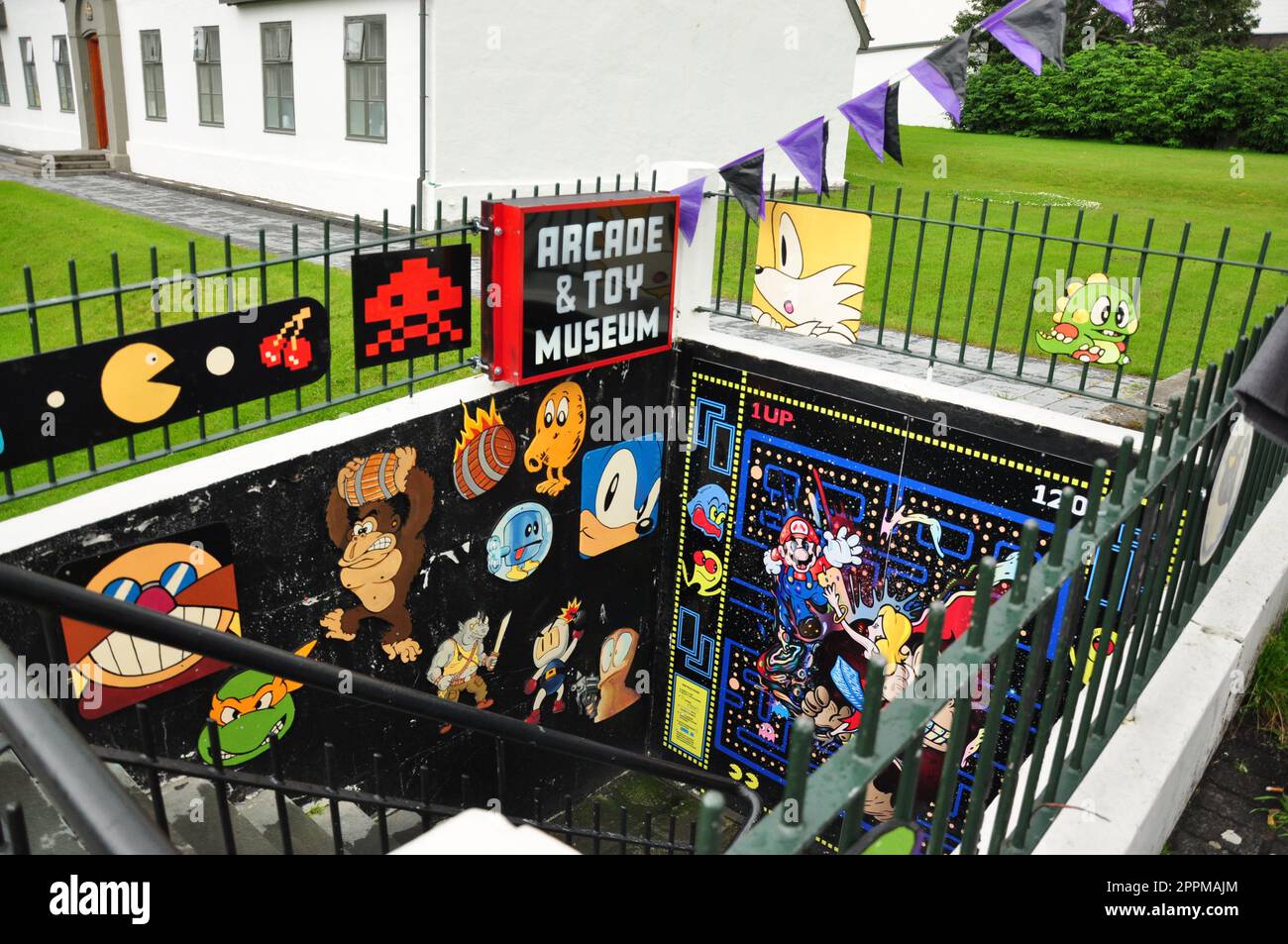 Videogame and Arcade Museum in Reykjavik, Iceland Stock Photo - Alamy