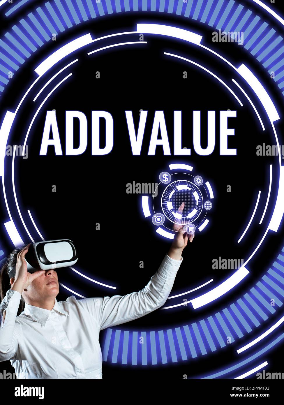 Writing displaying text Add Value. Conceptual photo an improvement or ... Writing displaying text Add Value. Conceptual photo an improvement or ...