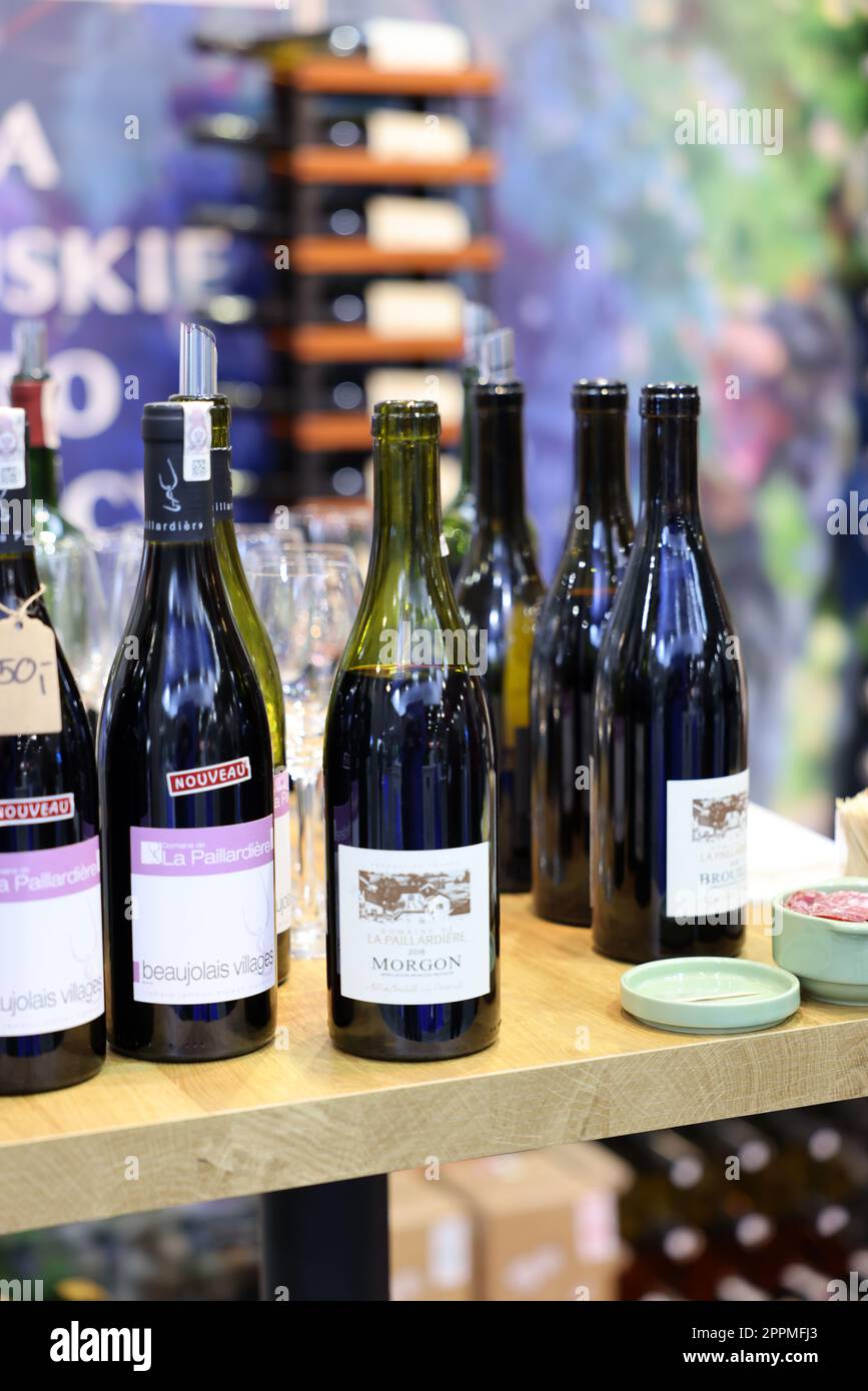 International Wine Trade Fair ENOEXPO in Cracow. Poland Stock Photo - Alamy