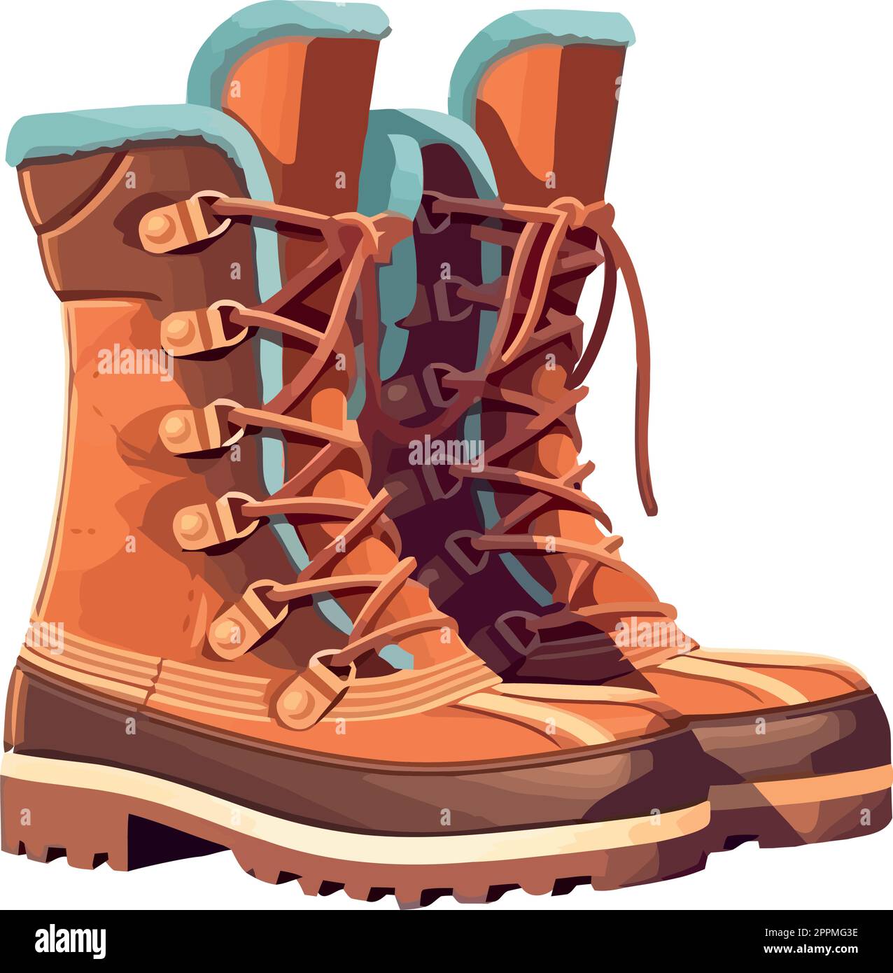 Yellow hiking shoe vector hi-res stock photography and images - Alamy