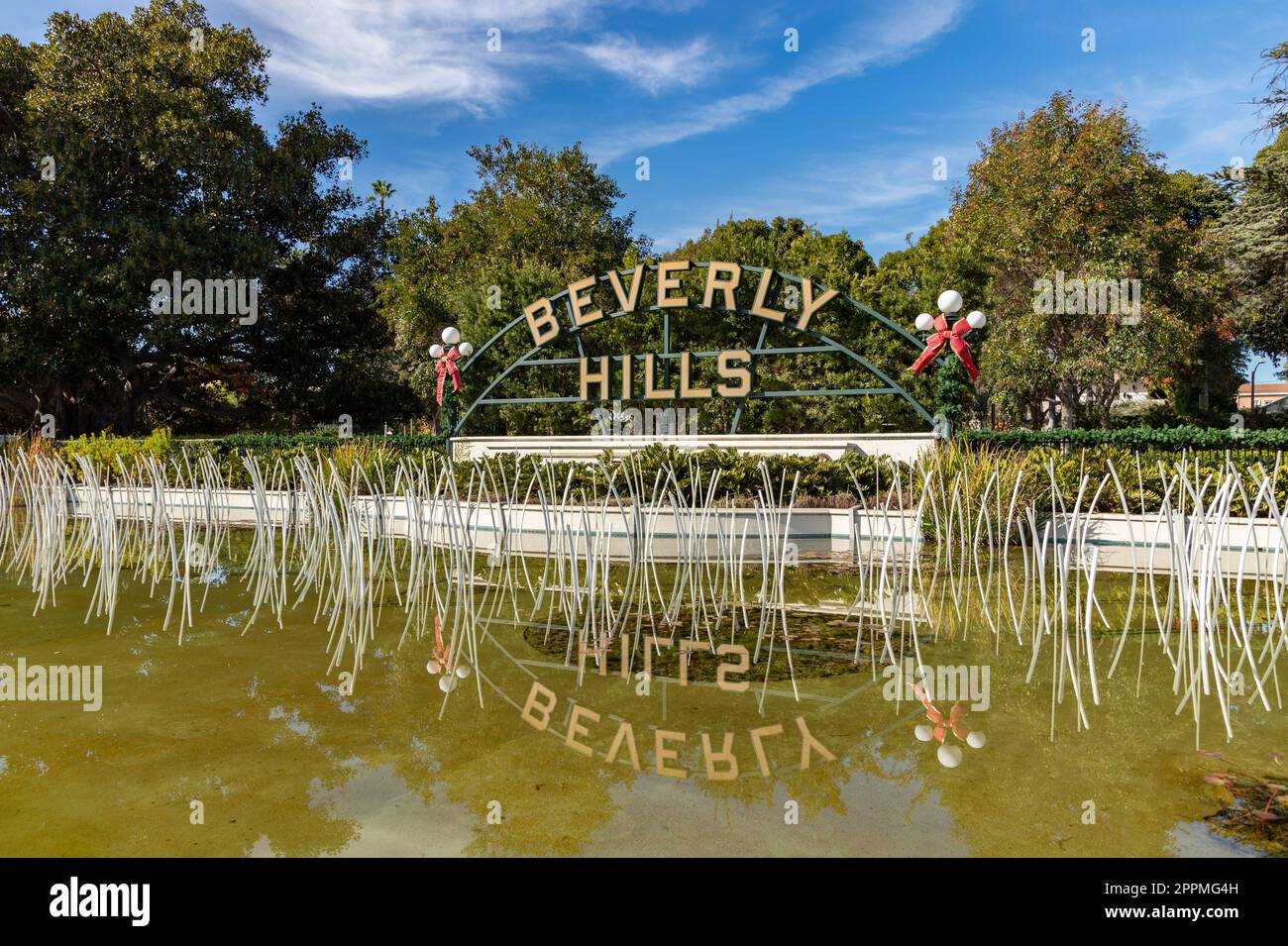 Beverly Hills Sign Stock Photo - Alamy