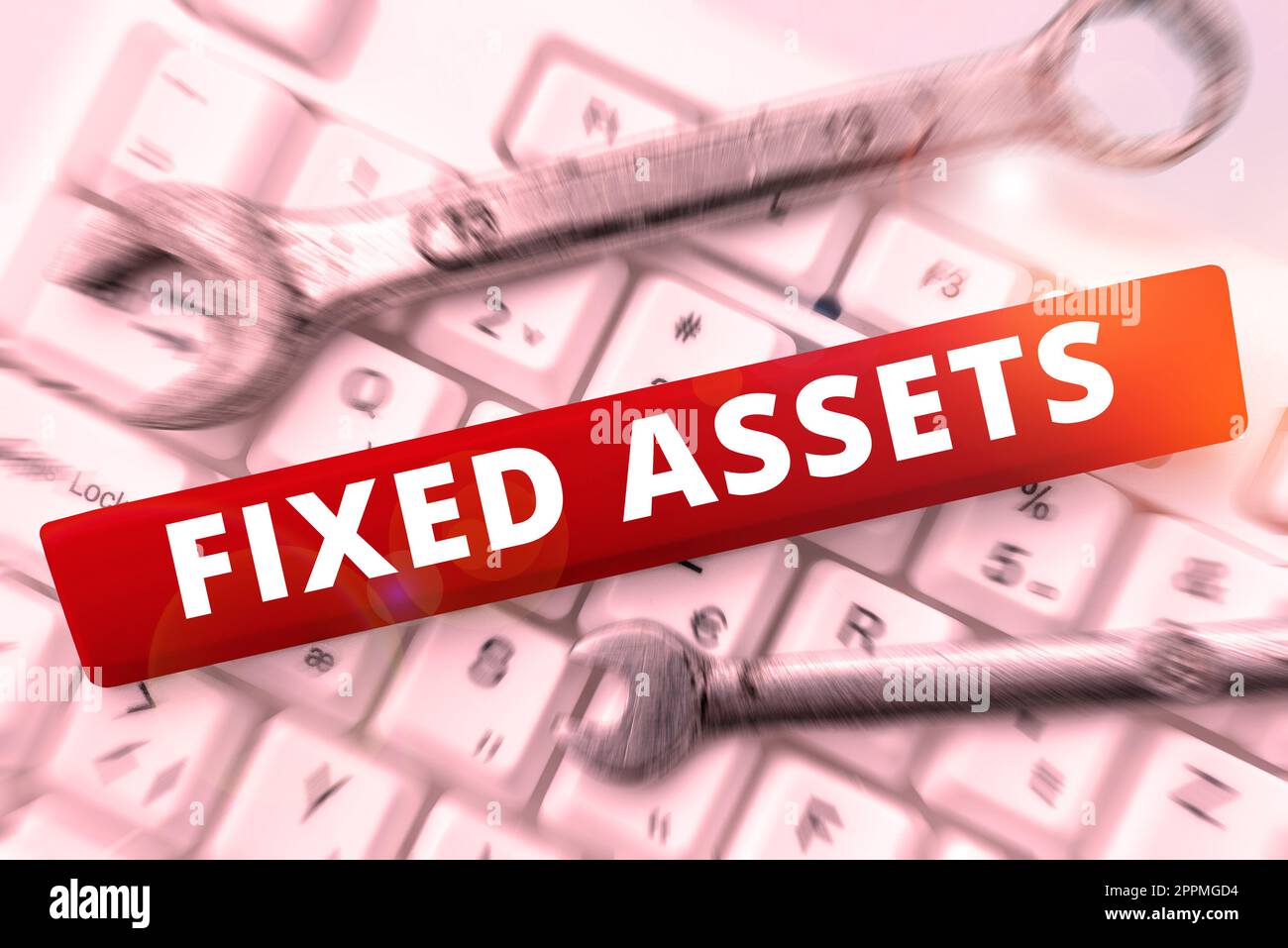 Text sign showing Fixed Assets. Business showcase long-term tangible ...