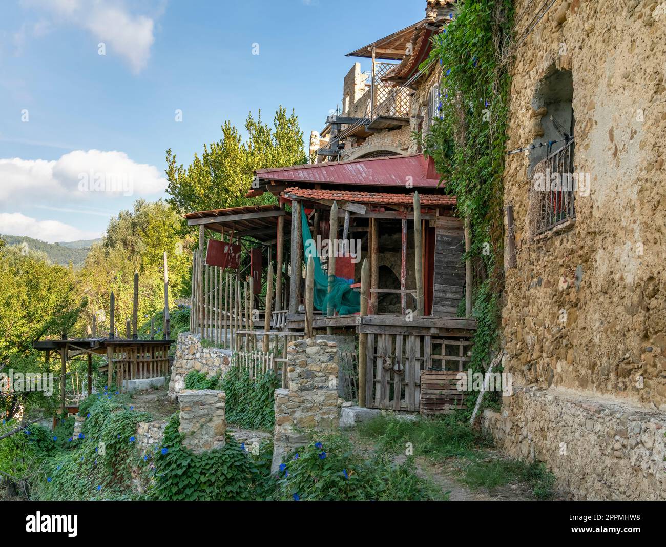 Bussana Vecchia in Liguria Stock Photo - Alamy