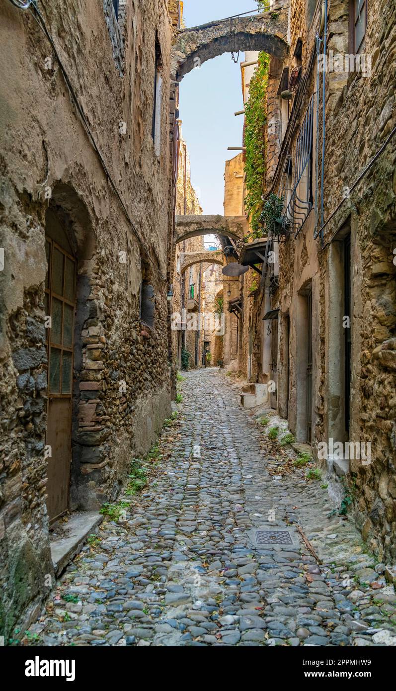 Bussana Vecchia in Liguria Stock Photo - Alamy