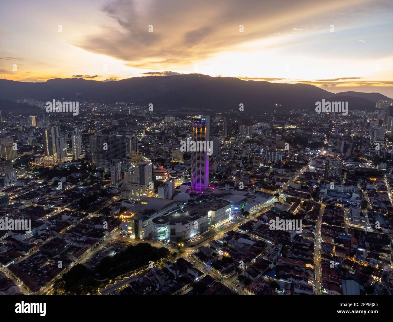 Aerial view city park during hi-res stock photography and images - Alamy