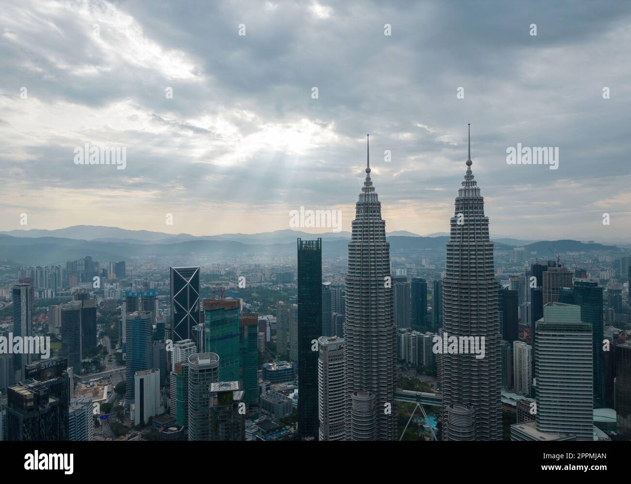 Petronas twin towers in hi-res stock photography and images - Alamy