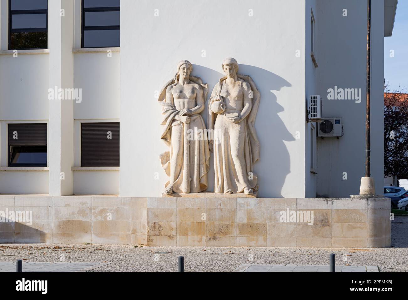 architectural detail of the court in santarem, Portugal Stock Photo - Alamy