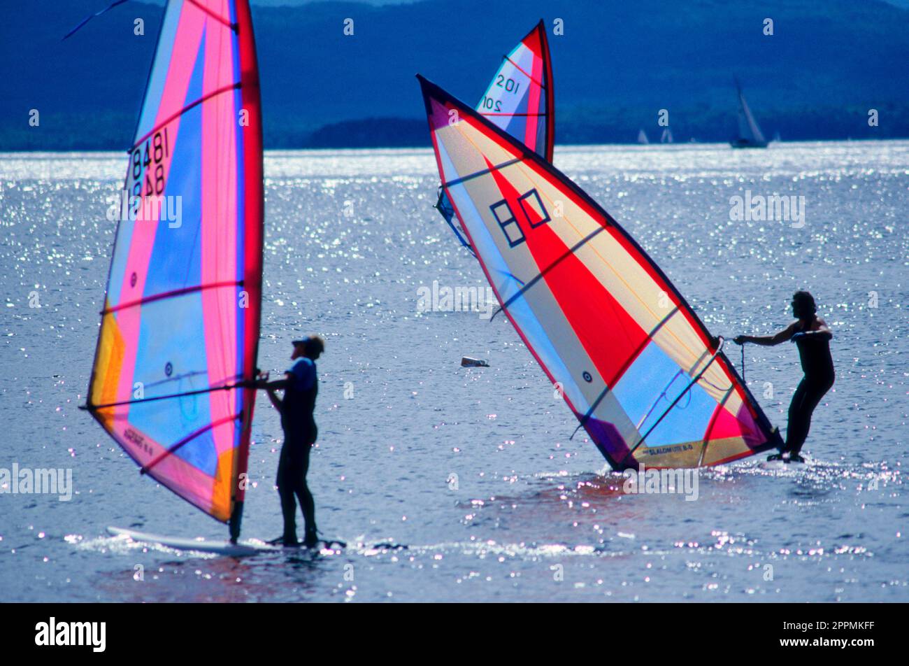 Wind surfboarding hi-res stock photography and images - Alamy