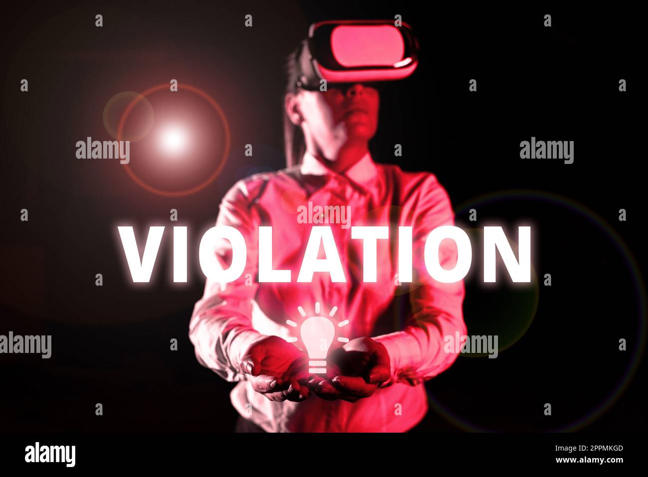 Hand writing sign Violation. Business overview an infringement of ...