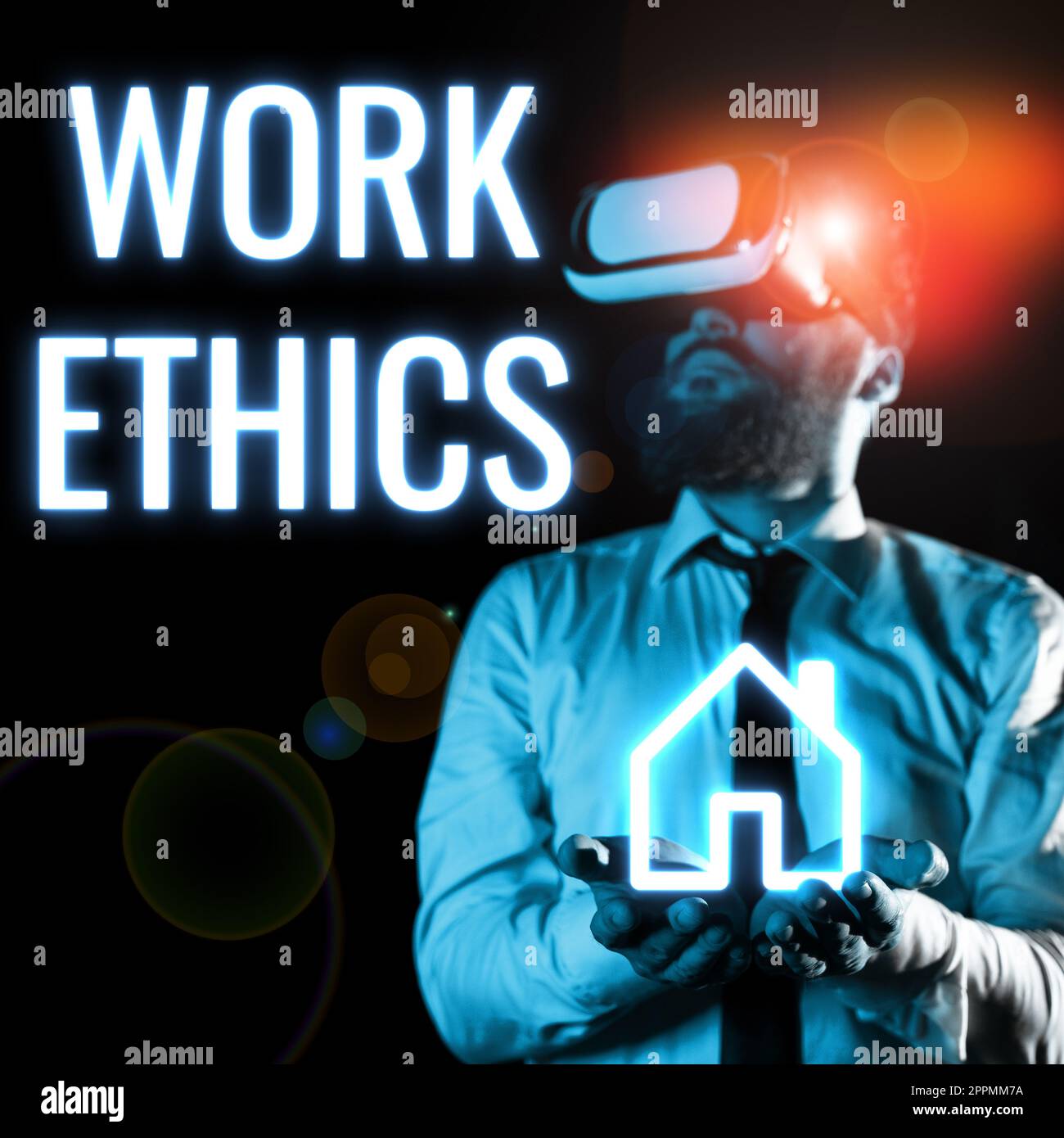 Hand writing sign Work Ethics. Conceptual photo A set of values ...