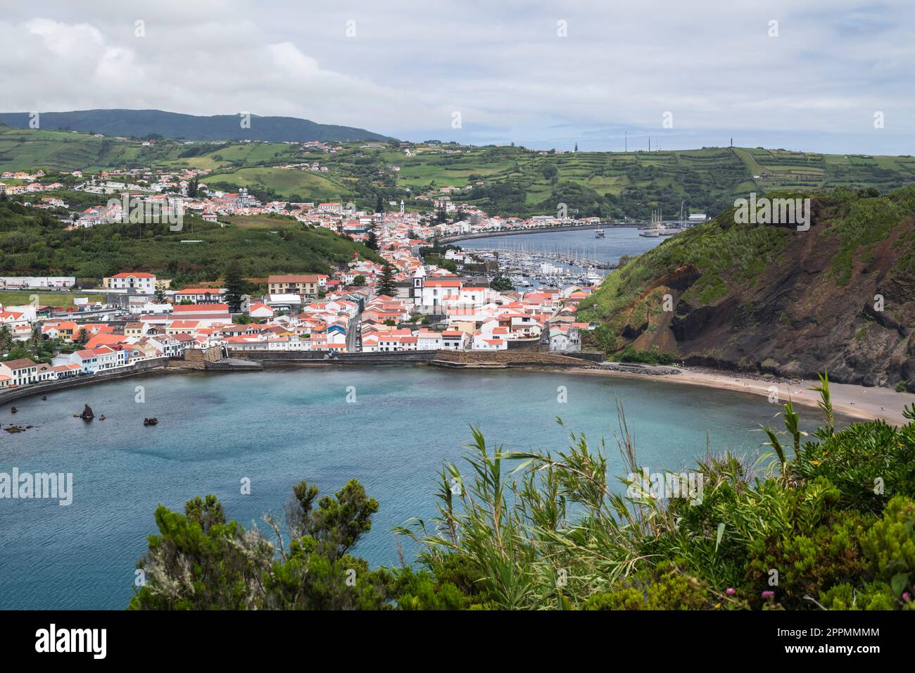 Azores faial island horta marina hi-res stock photography and images ...