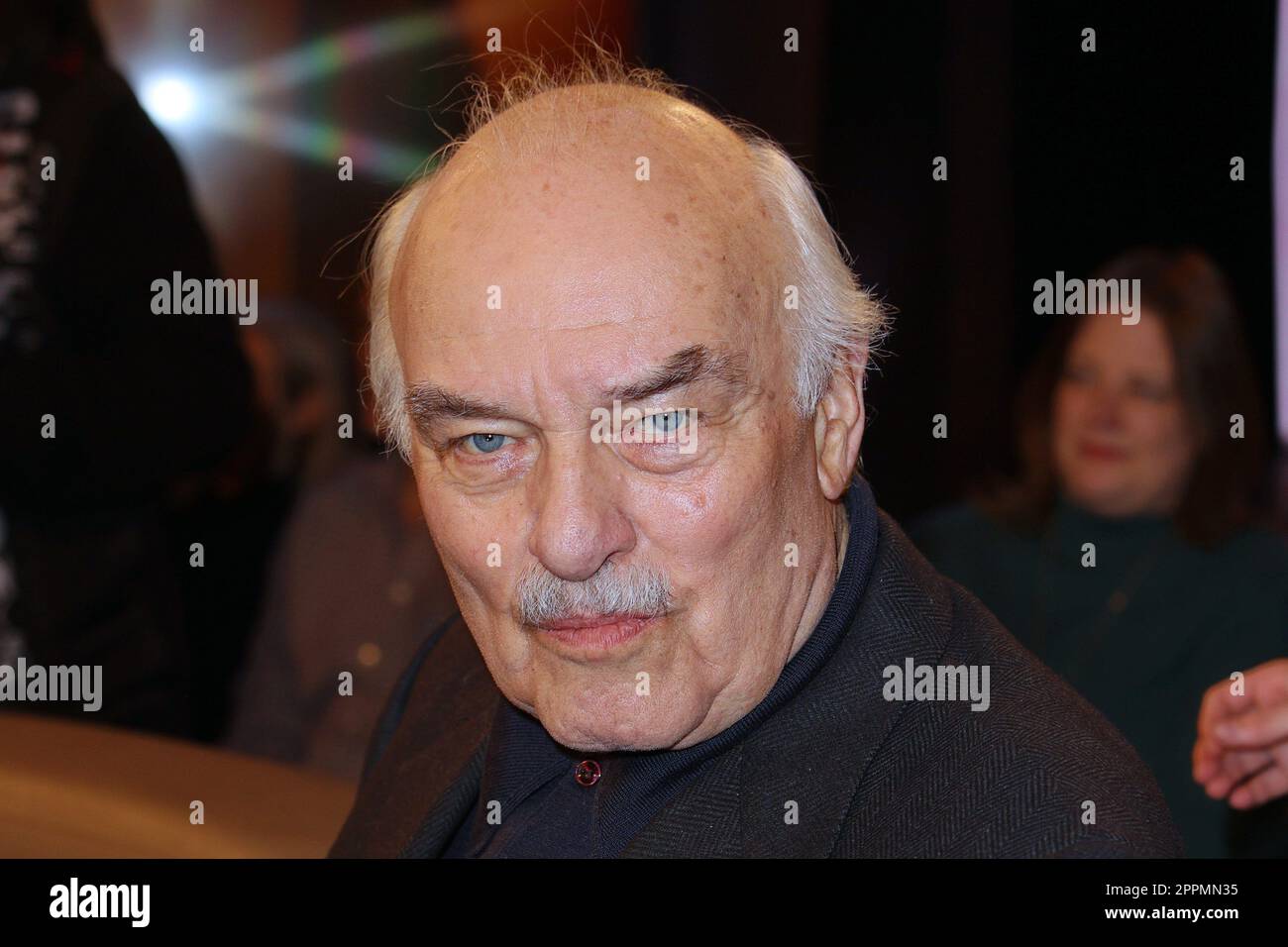 Charles Brauer,actor,NDR talk show from Studio Lokstedt,Hamburg,17,03 ...