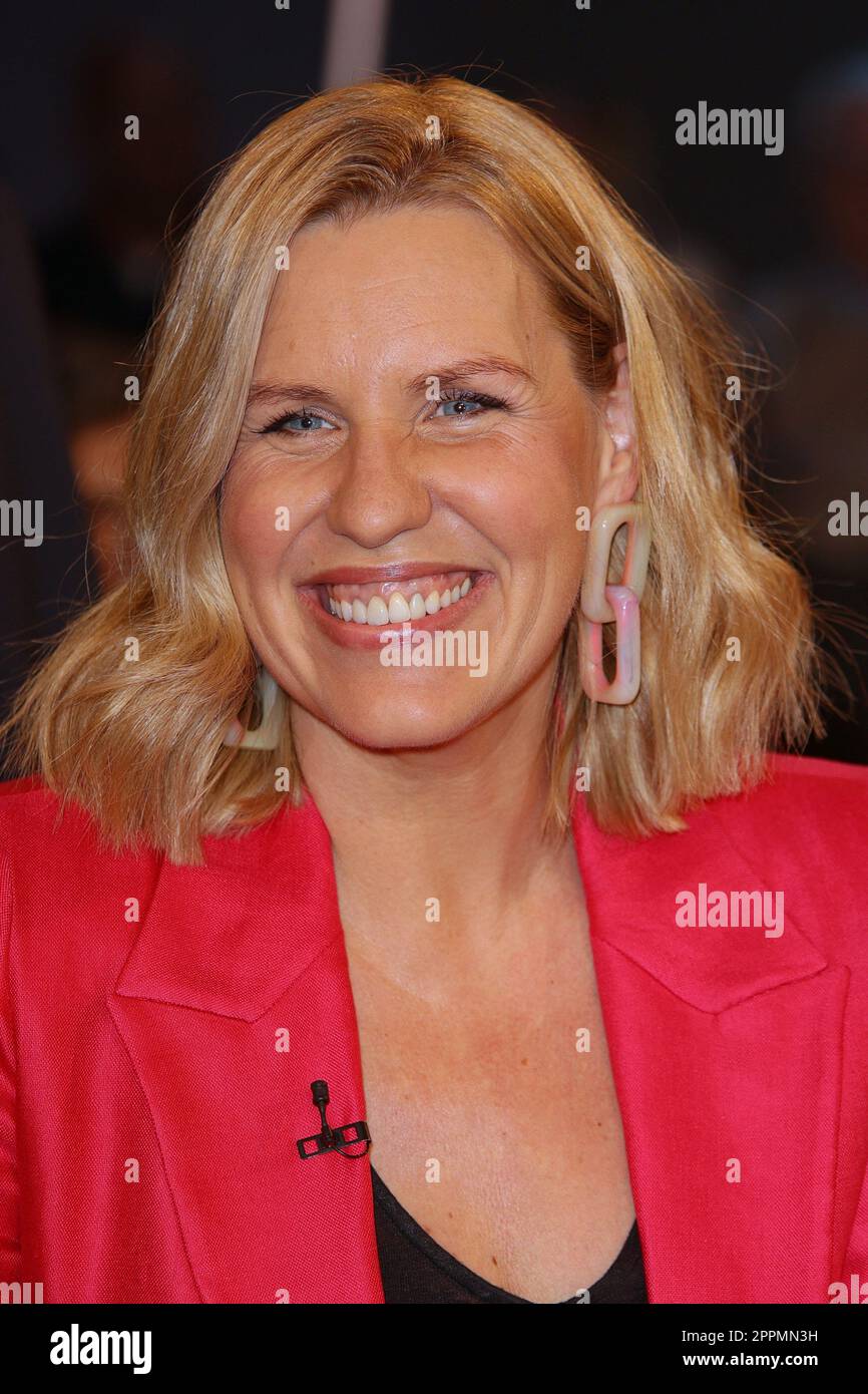 Nicole Staudinger,author,NDR talk show from Studio Lokstedt,Hamburg,17 ...