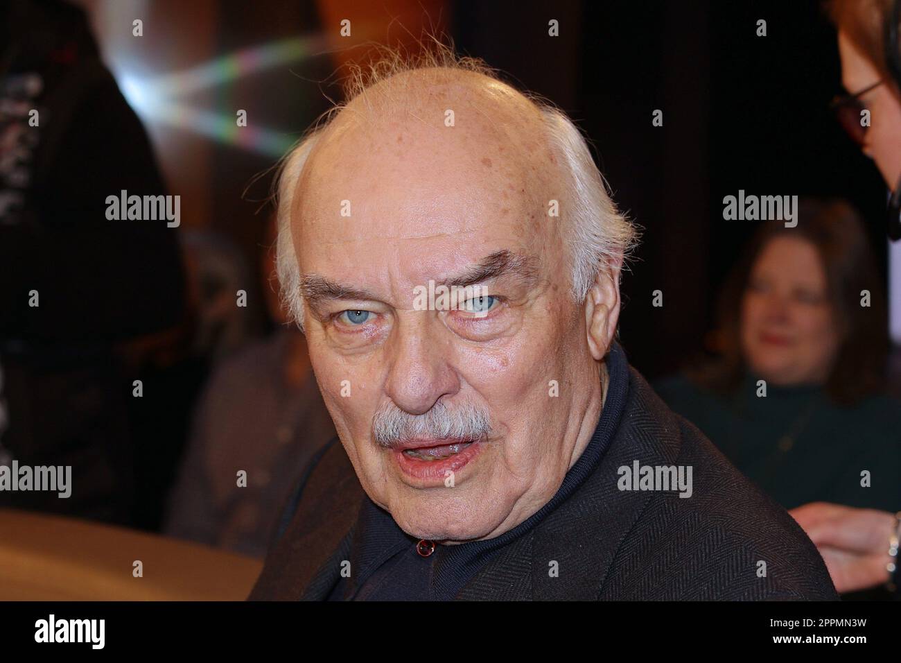 Charles Brauer,actor,NDR talk show from Studio Lokstedt,Hamburg,17,03 ...