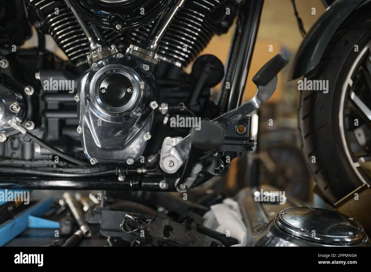Motorcycle gears hi-res stock photography and images - Alamy