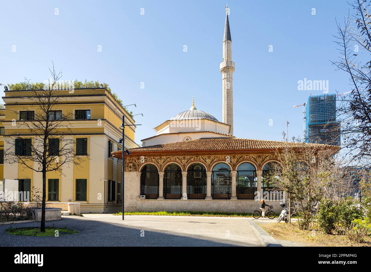 Et'hem Bej Mosque in Tirana, Albania Stock Photo - Alamy