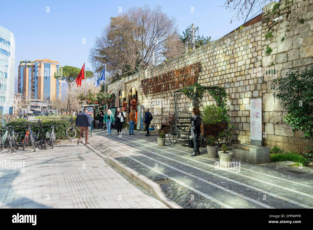 the Tirana castle, Albania Stock Photo - Alamy