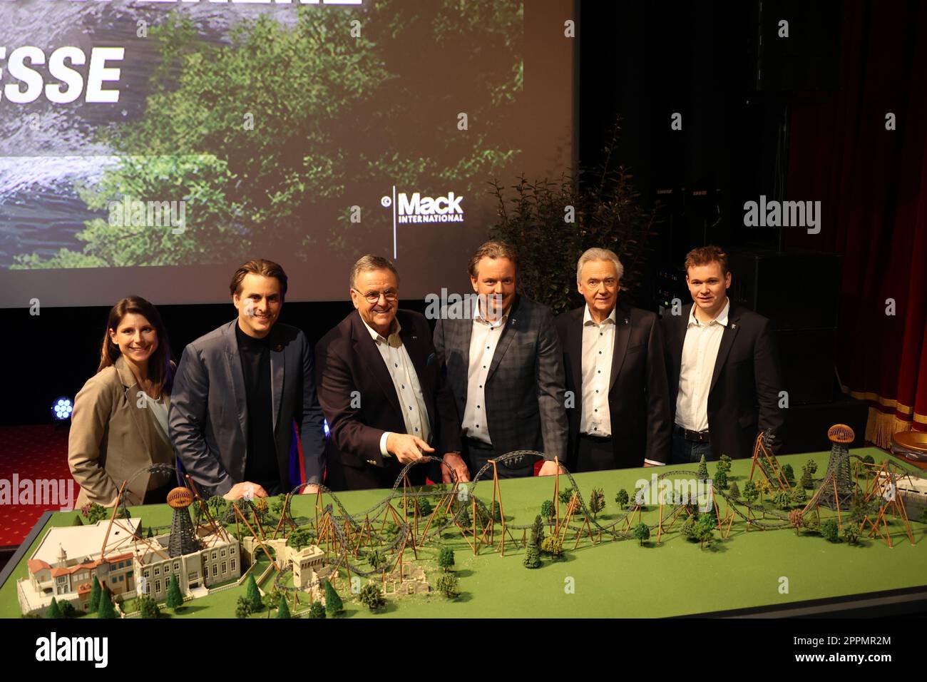 Europapark Rust - Season start Press Conference 2023 Stock Photo - Alamy