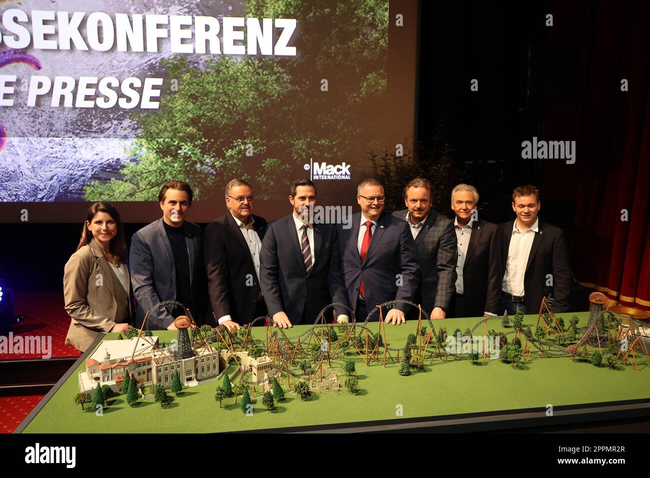 Europapark Rust - Season start Press Conference 2023 Stock Photo - Alamy