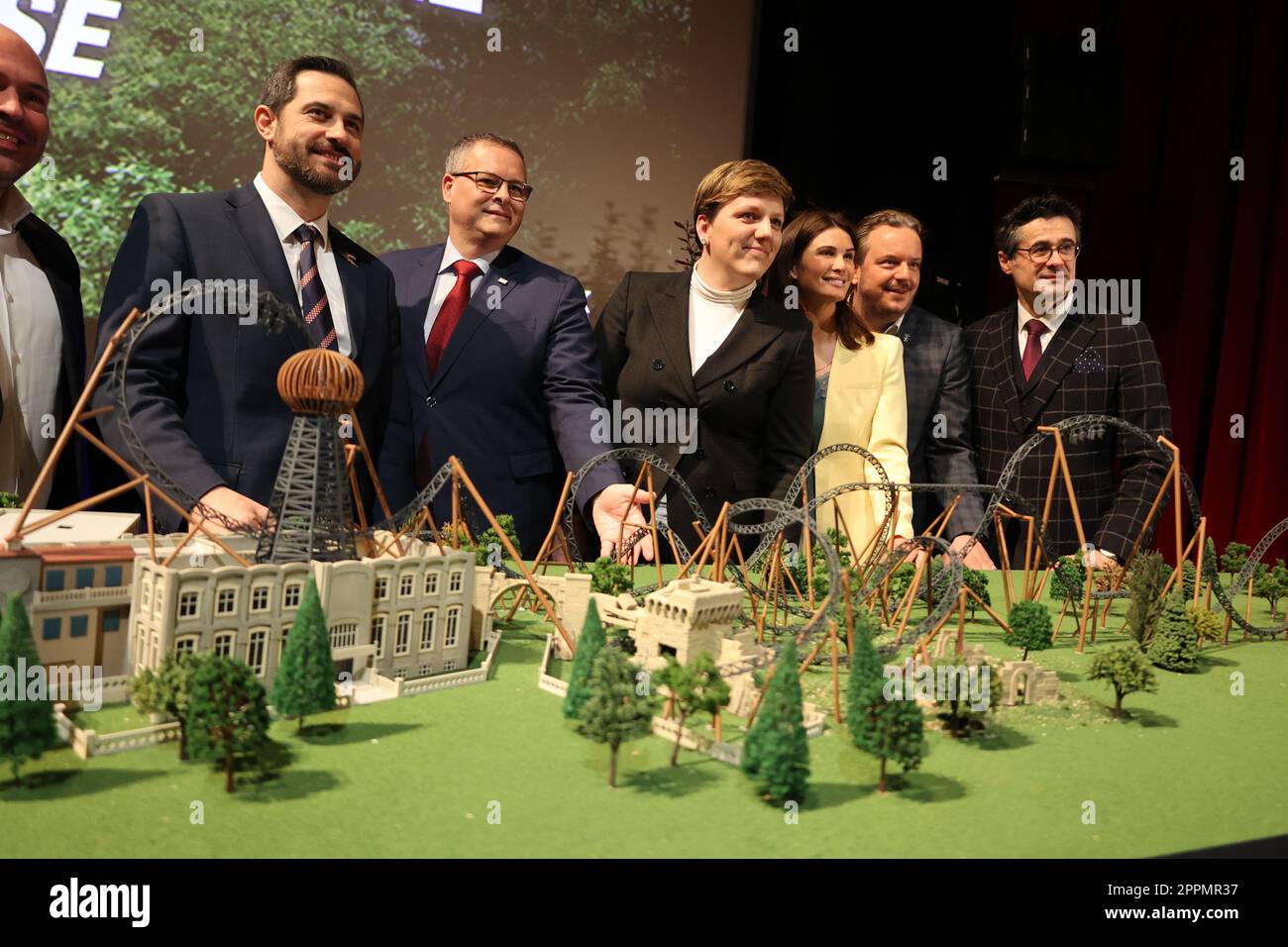 Europapark Rust - Season start Press Conference 2023 Stock Photo - Alamy