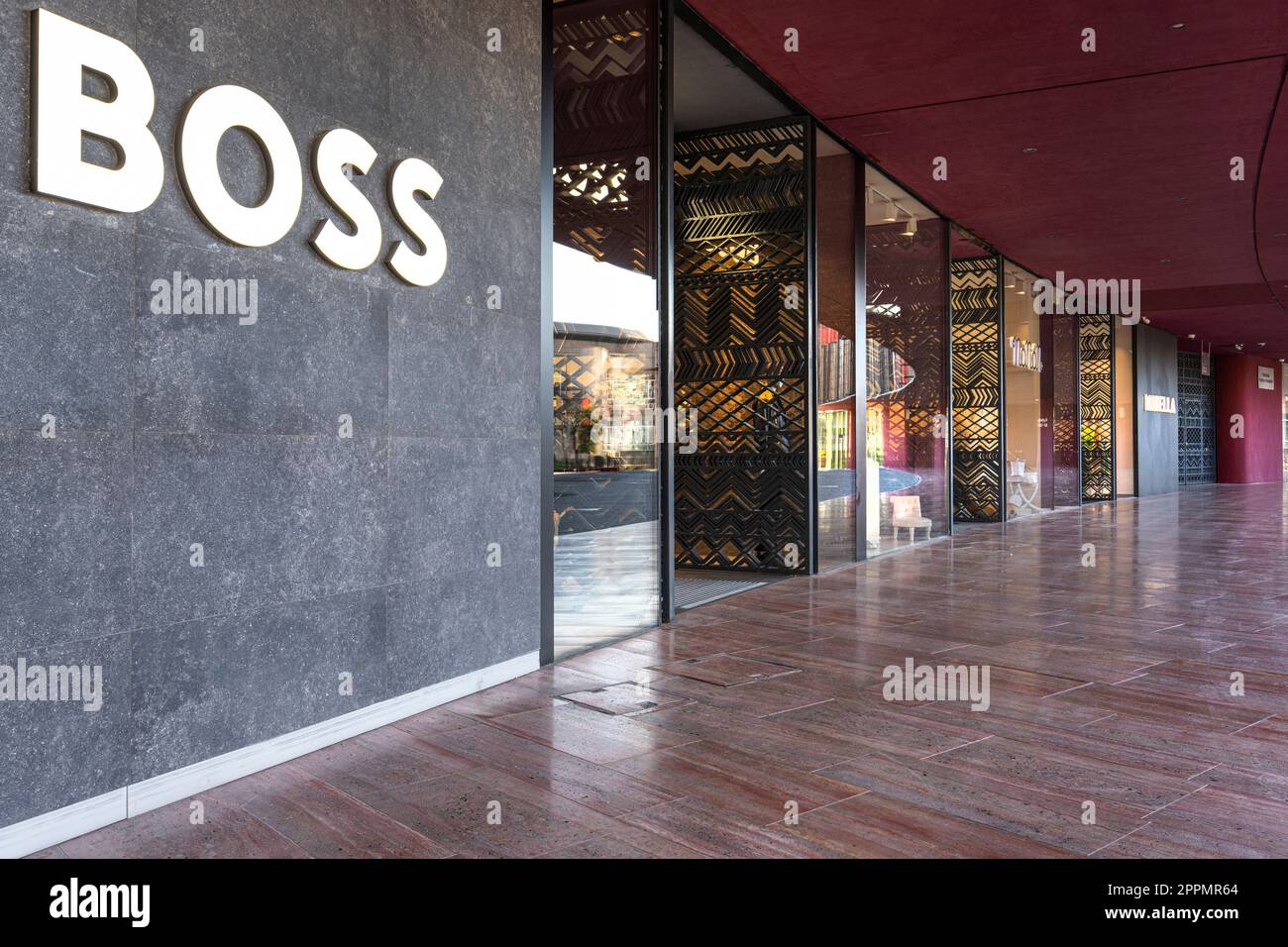 Hugo Boss brand store in Tirana, Albania Stock Photo - Alamy