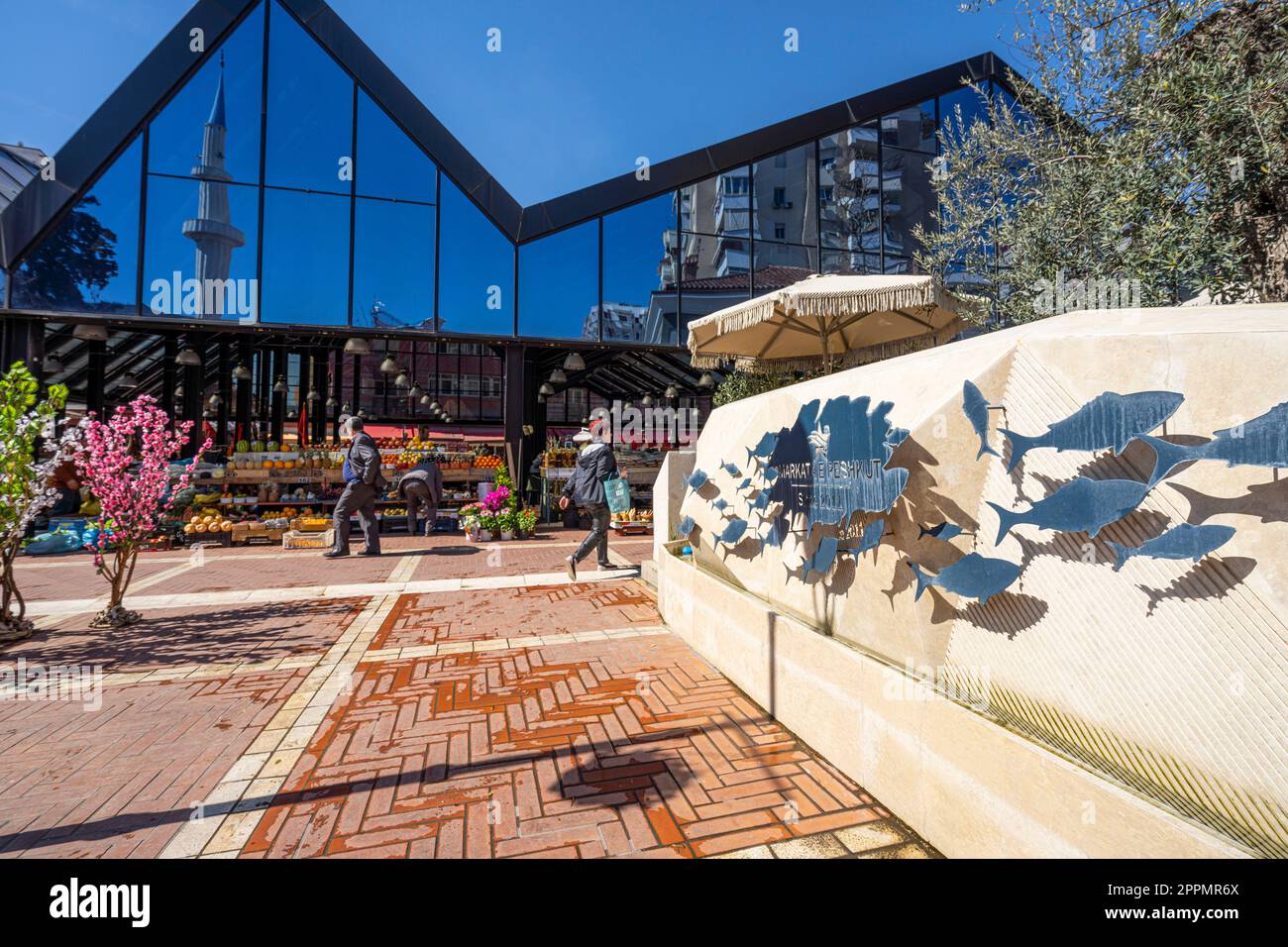 Market tirana albania hi-res stock photography and images - Alamy