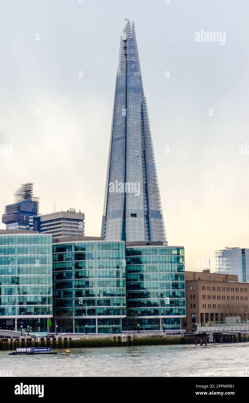 The Shard, modern skyscraper in the London skyline, UK Stock Photo - Alamy