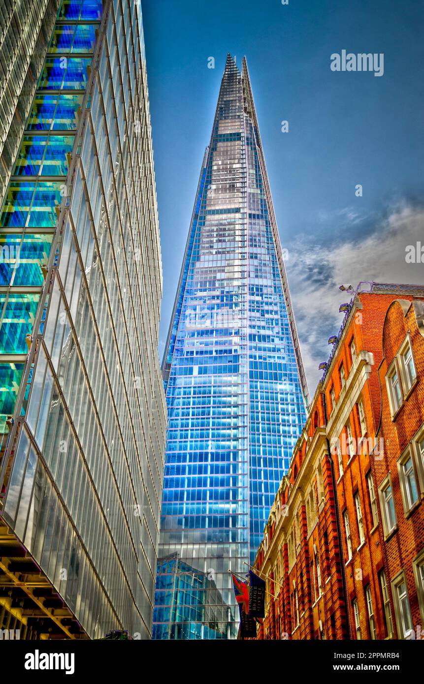 The Shard, modern skyscraper in the London skyline, UK Stock Photo - Alamy