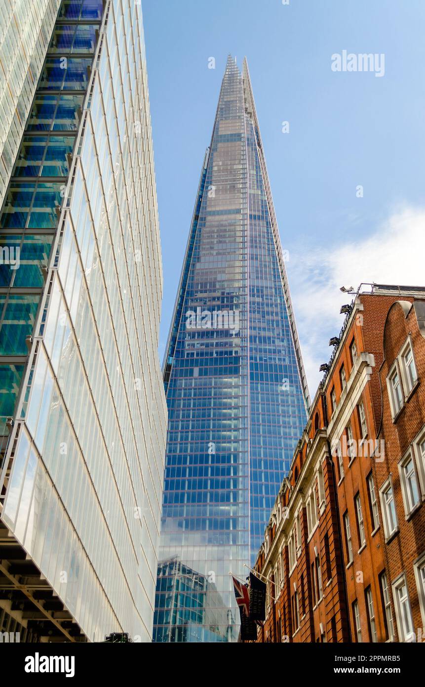 The Shard, modern skyscraper in the London skyline, UK Stock Photo - Alamy