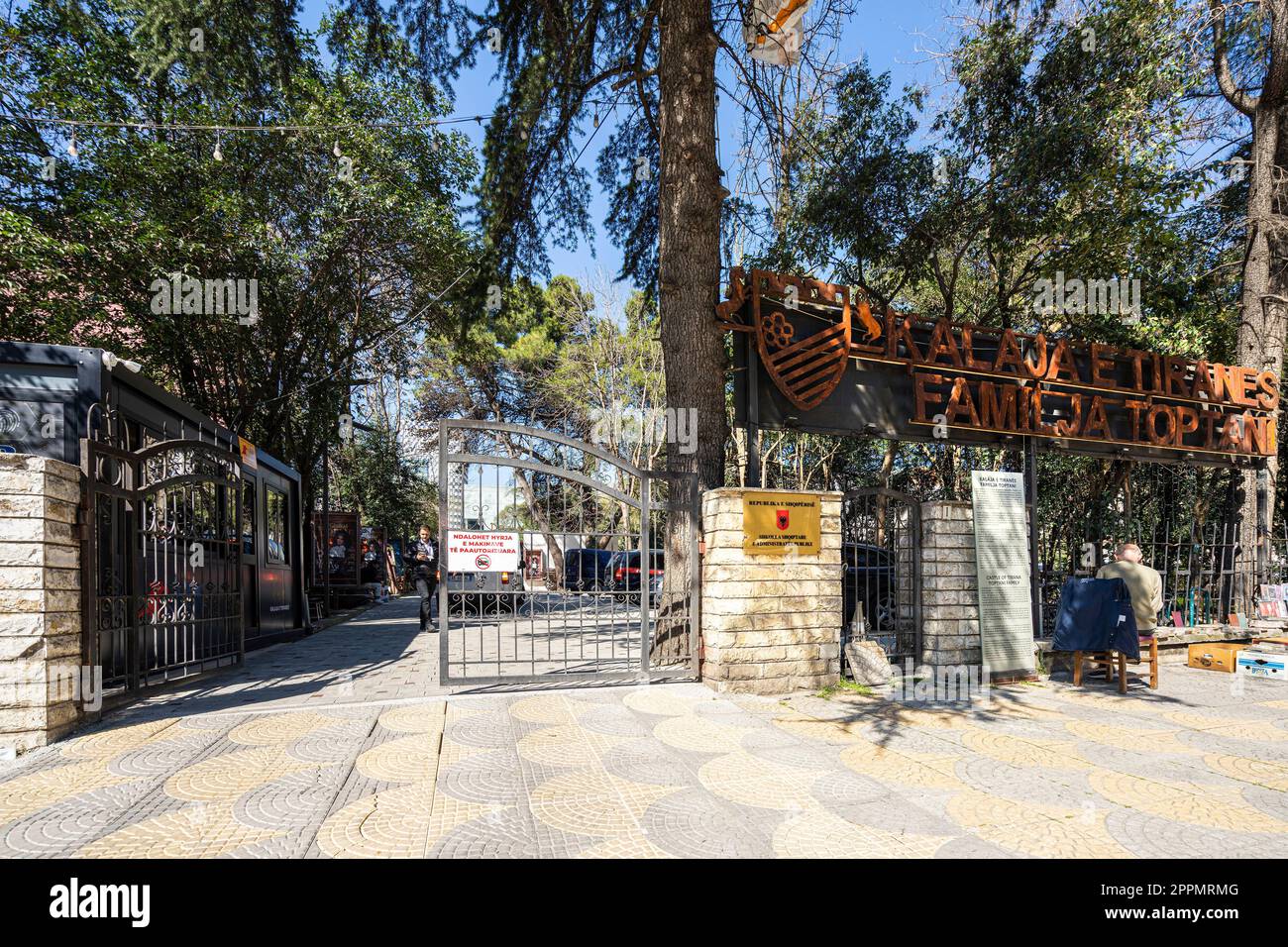The Tirana castle, Albania Stock Photo - Alamy