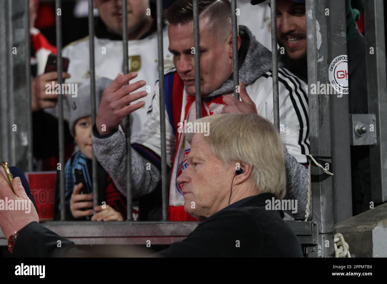 MUNICH, GERMANY - APRIL 19: Oliver KAHN, Fc Bayern President seen ...