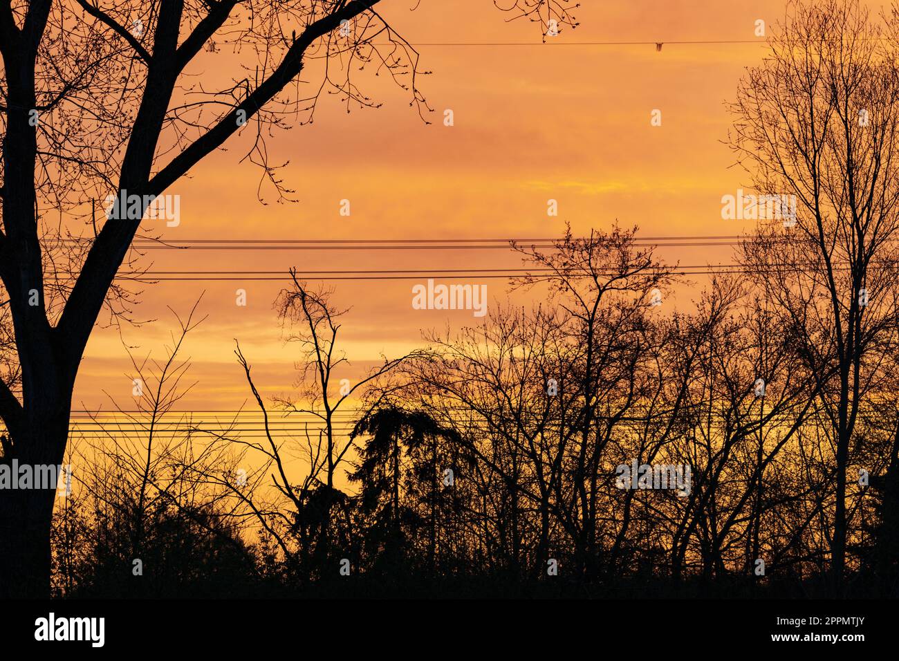 Transformer station sunset hi-res stock photography and images - Alamy