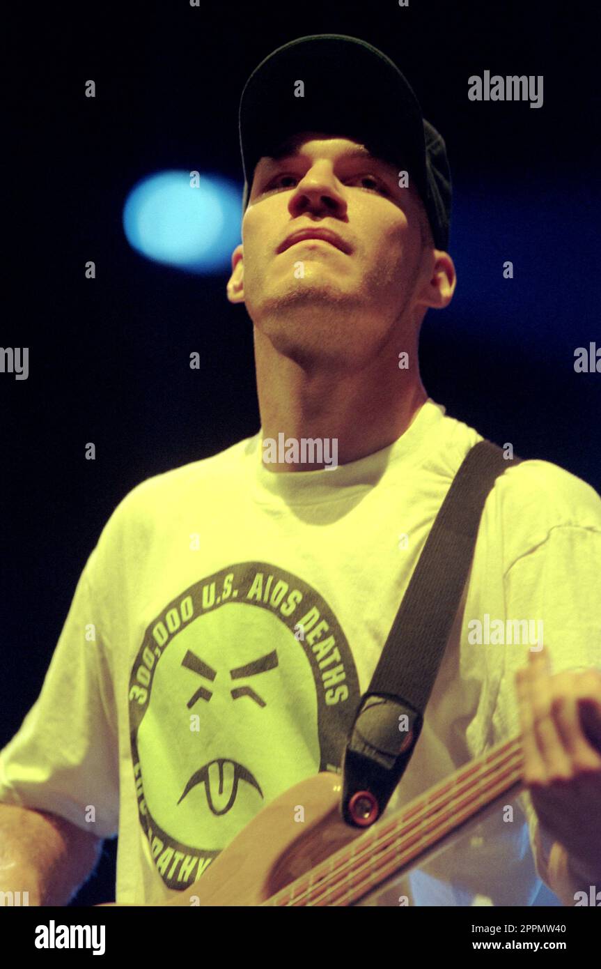 Milan Italy 1993-06-10 : The band Rage Against the Machine at the City ...