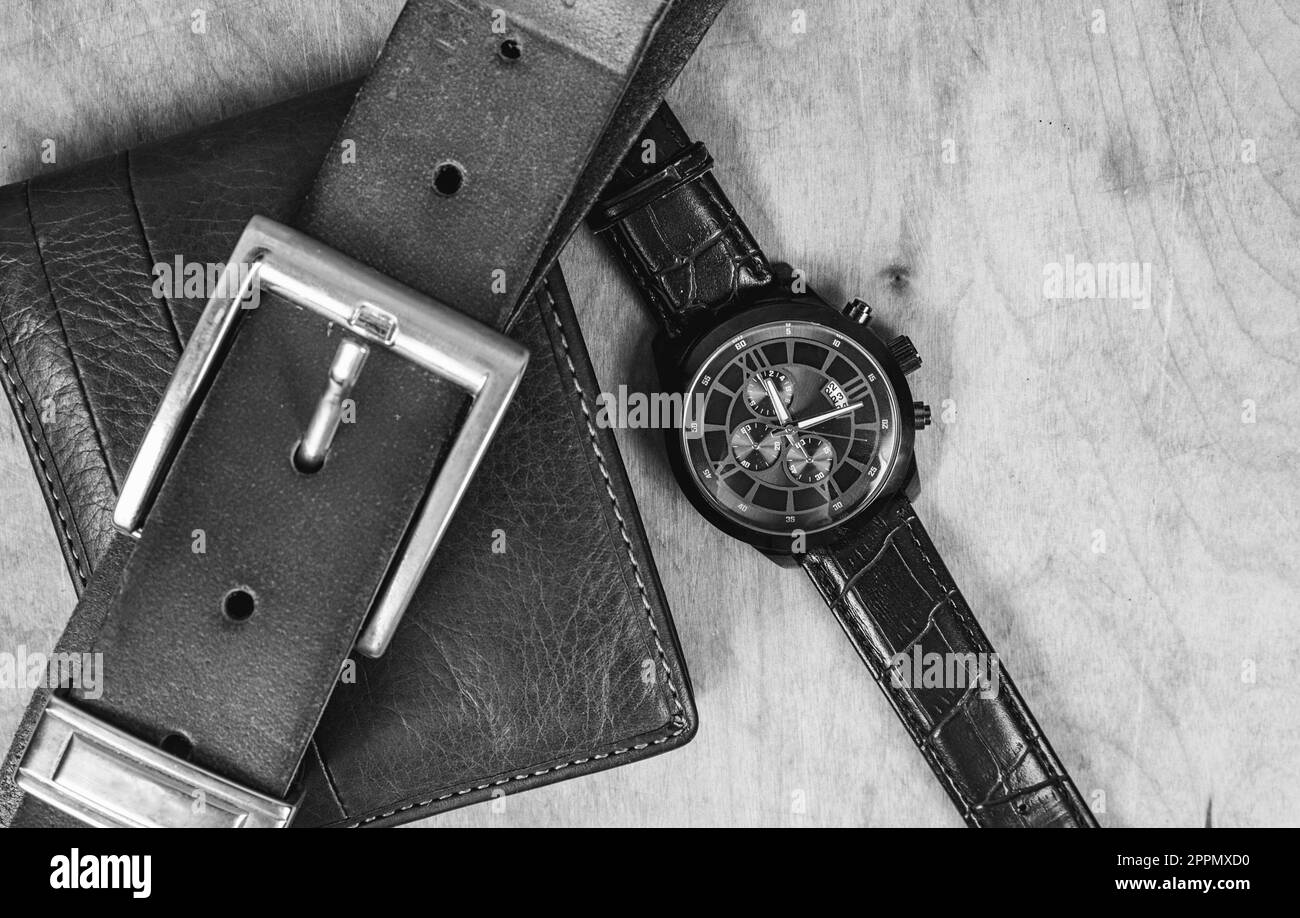 Luxury wooden table Black and White Stock Photos & Images - Alamy