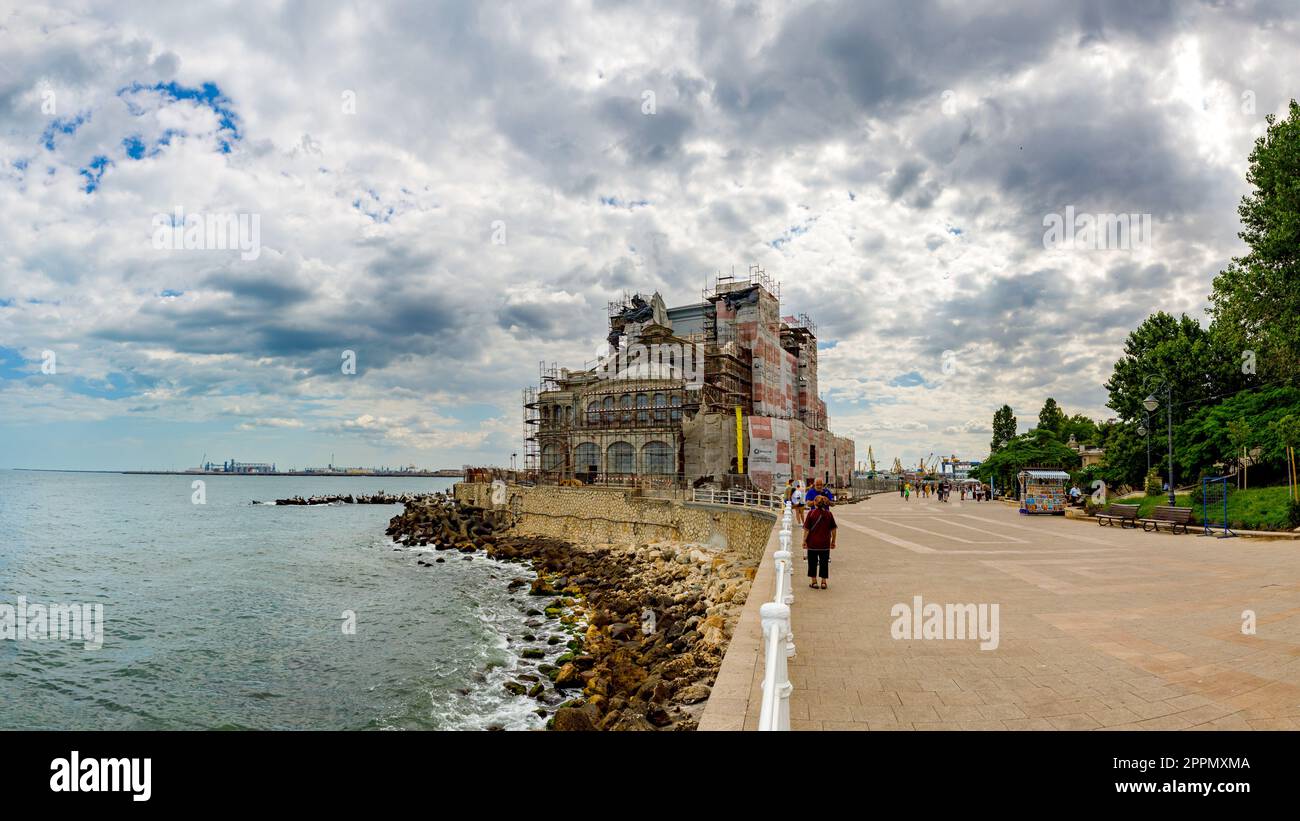 The City of Constanta at the Black Sea in Romania Stock Photo - Alamy