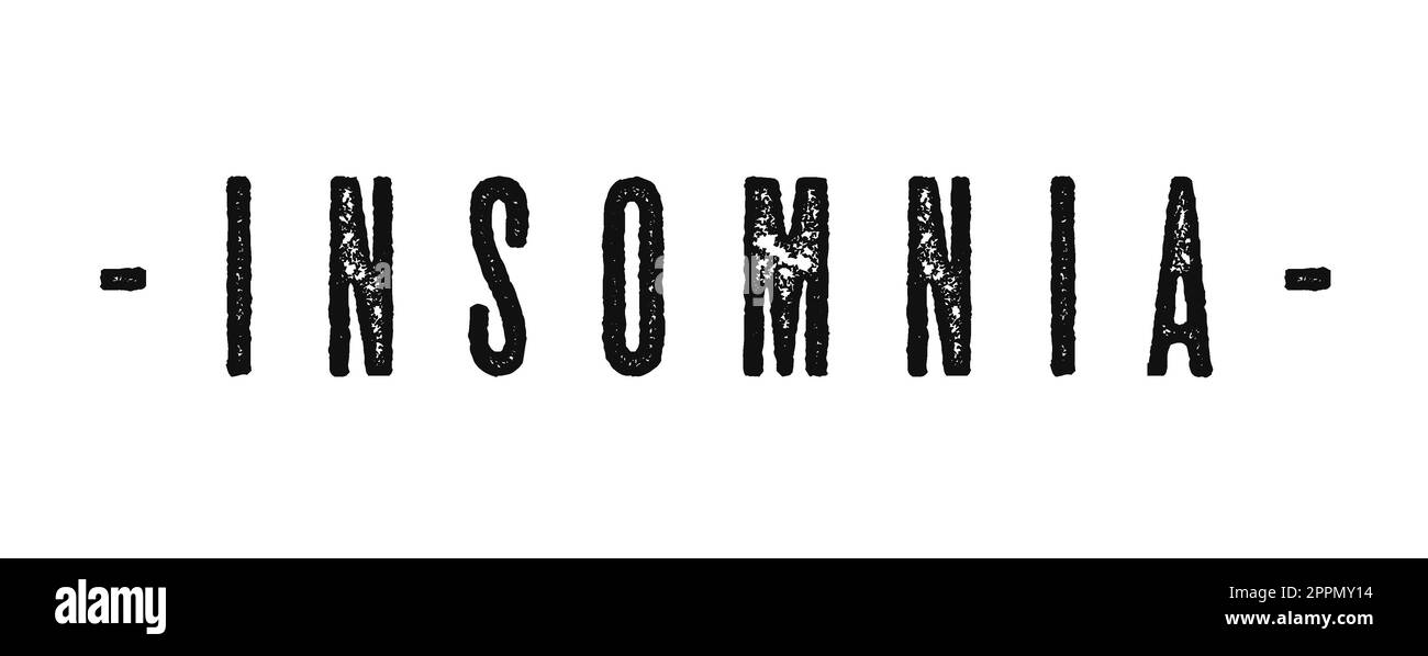 Insomnia Black and White Stock Photos & Images - Alamy