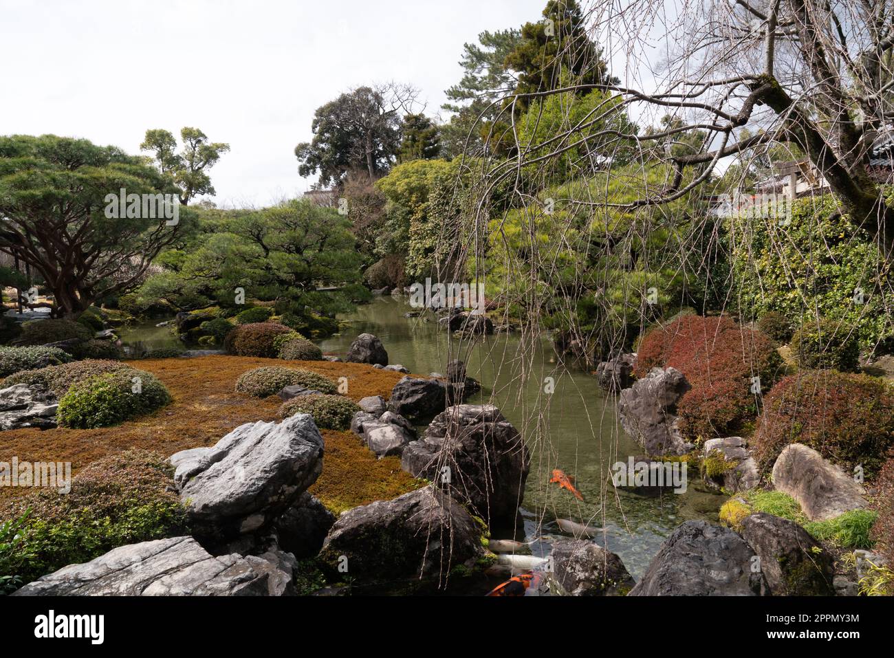 Jonangu - a shinto shrine in sothern Kyoto with traditional ...
