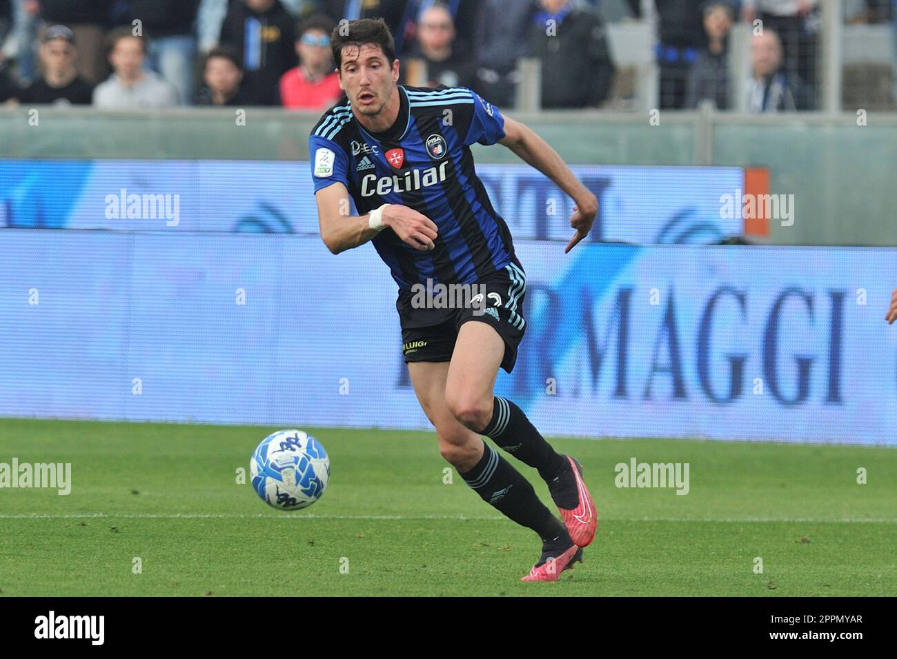 Arena Garibaldi, Pisa, Italy, April 23, 2023, Stefano Moreo (Pisa ...
