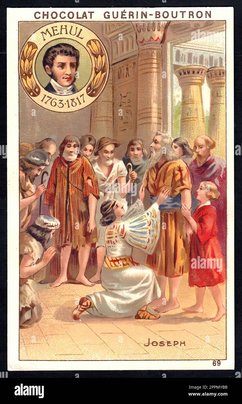 Mehul's Joseph - Vintage Guerin-Boutron Tradecard - Belle Epoque Era ...