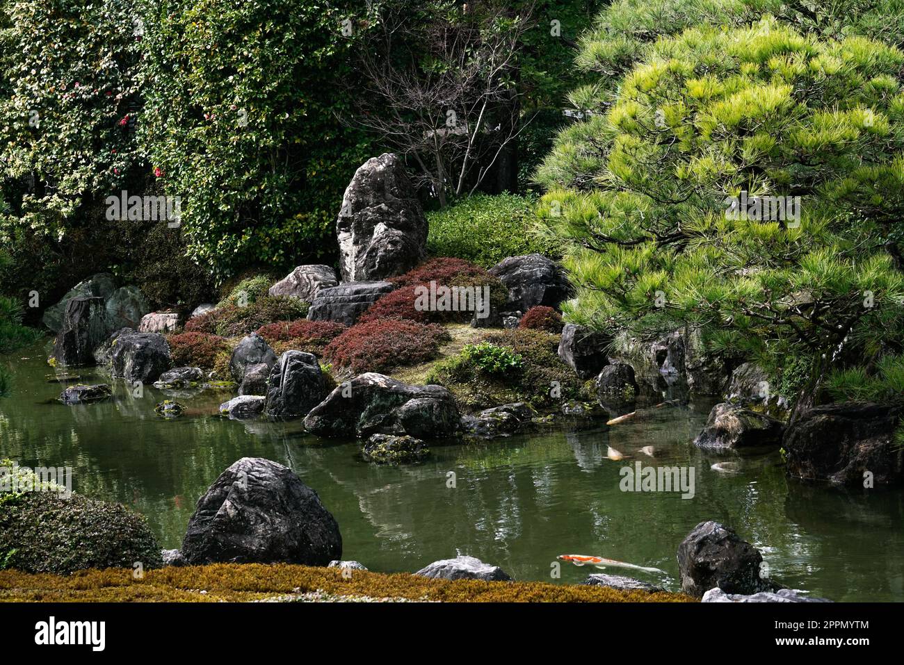 Jonangu - a shinto shrine in sothern Kyoto with traditional ...