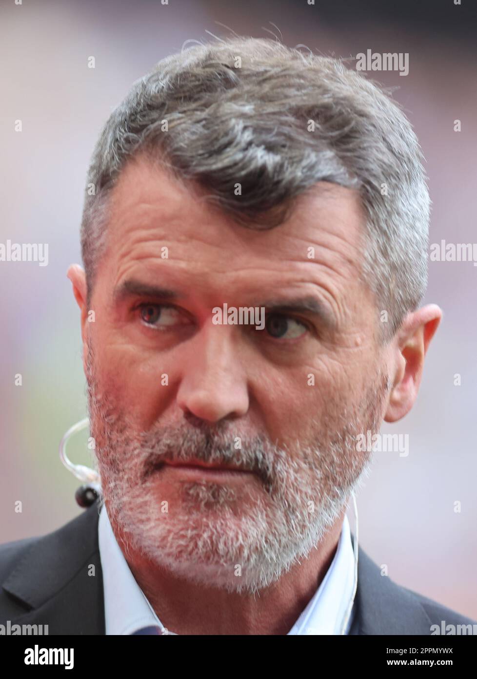 Roy Keane Ex Manchester United player during The FA Cup - Semi-Final ...