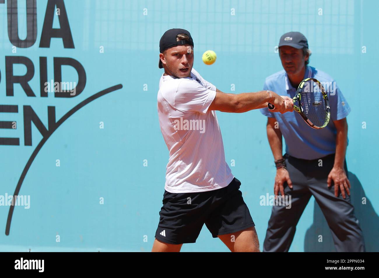 Madrid, Spain. 24th Apr, 2023. Alexandre Muller (FRA) Tennis ...