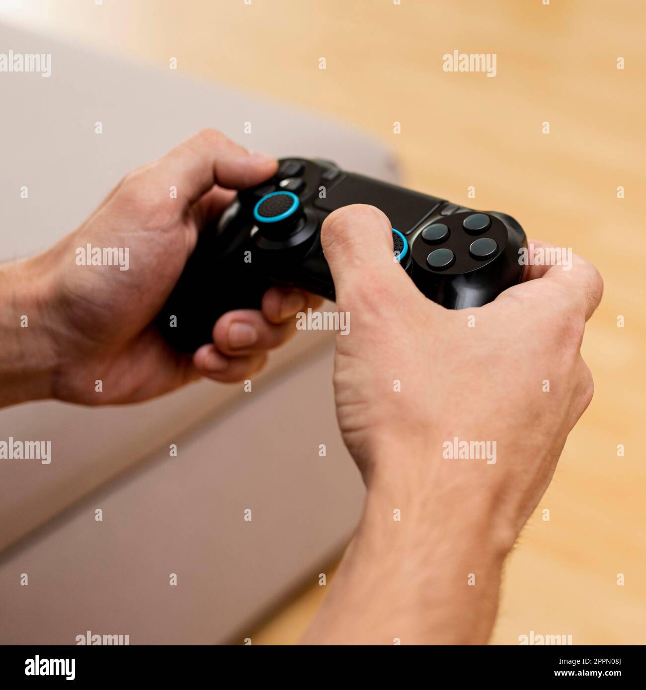 Boy with controller hi-res stock photography and images - Alamy