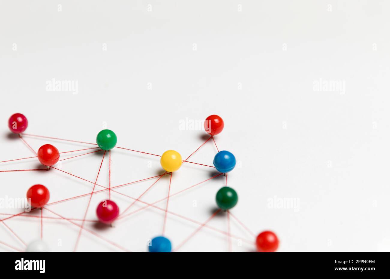 Map with pushpins hi-res stock photography and images - Alamy